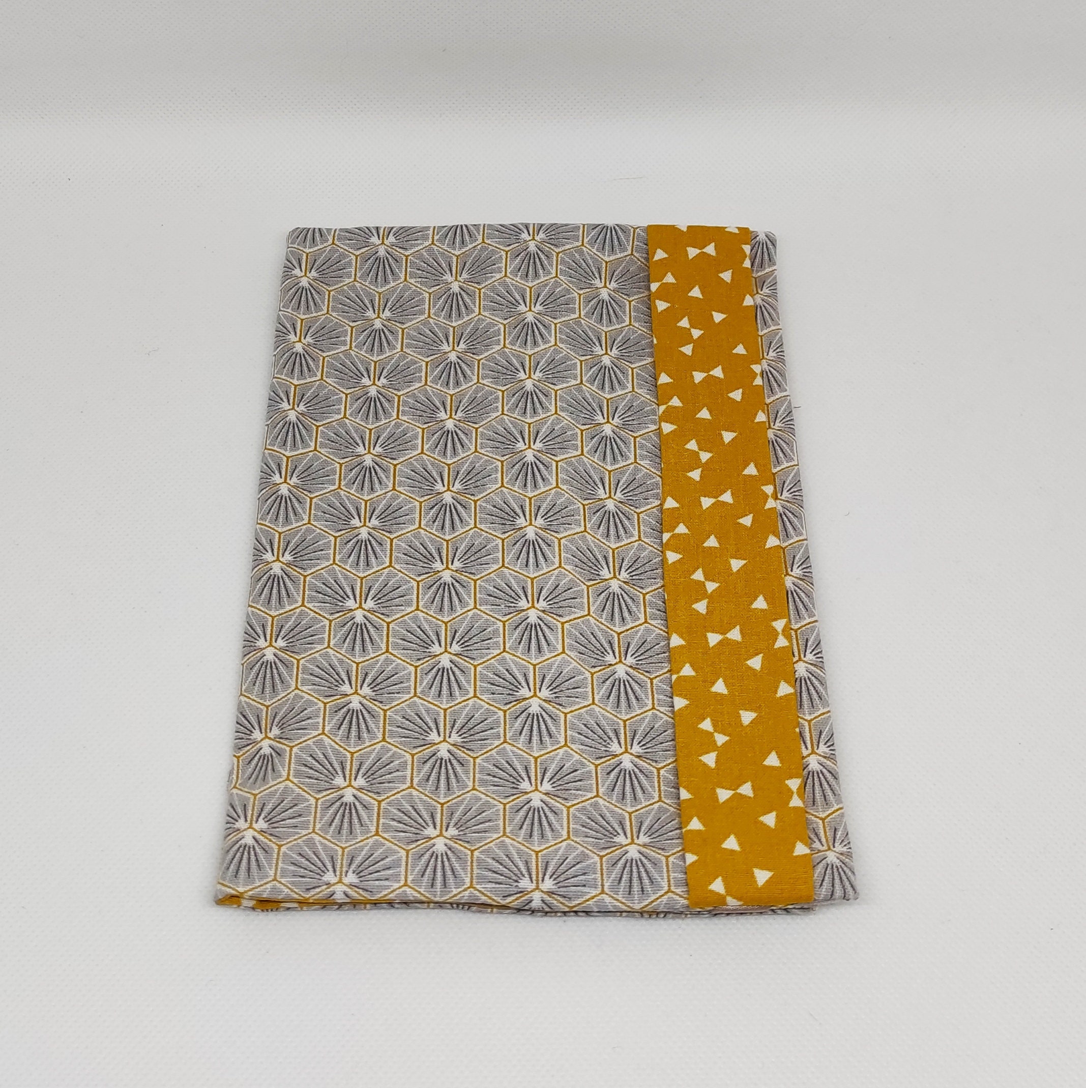 Pocket Book Cover - Grey Geometric Pattern - Etsy