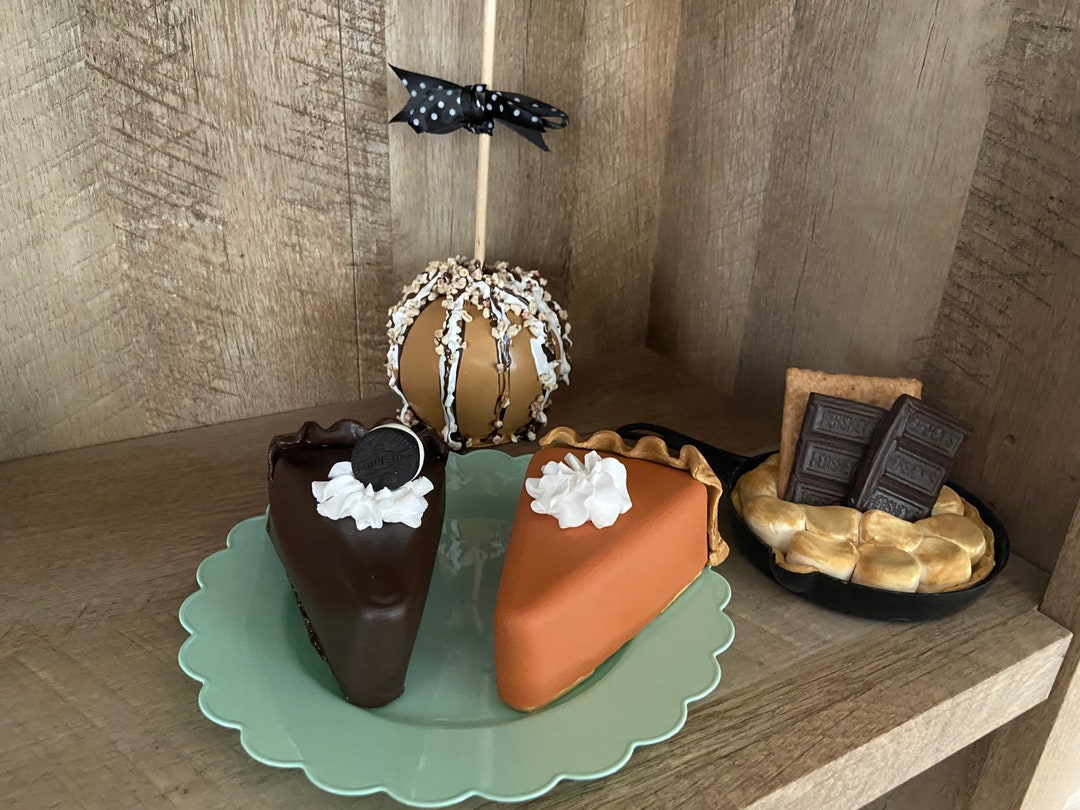 Fake Pumpkin Pie Slice - Etsy