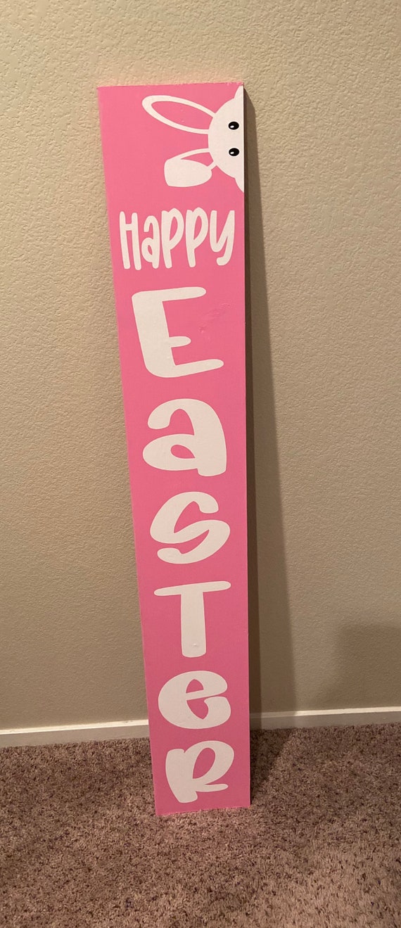 Happy Easter Outdoor Yard Sign | Etsy