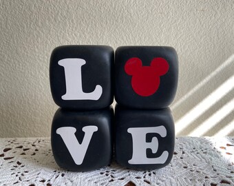 Mickey Mouse Blocks | Etsy