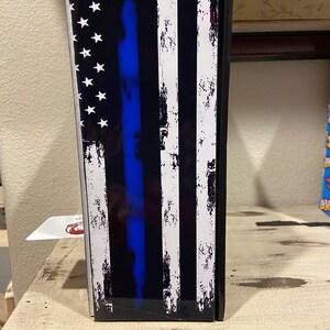 Police Thin Blue Line Vending Machine Gift Box - Etsy