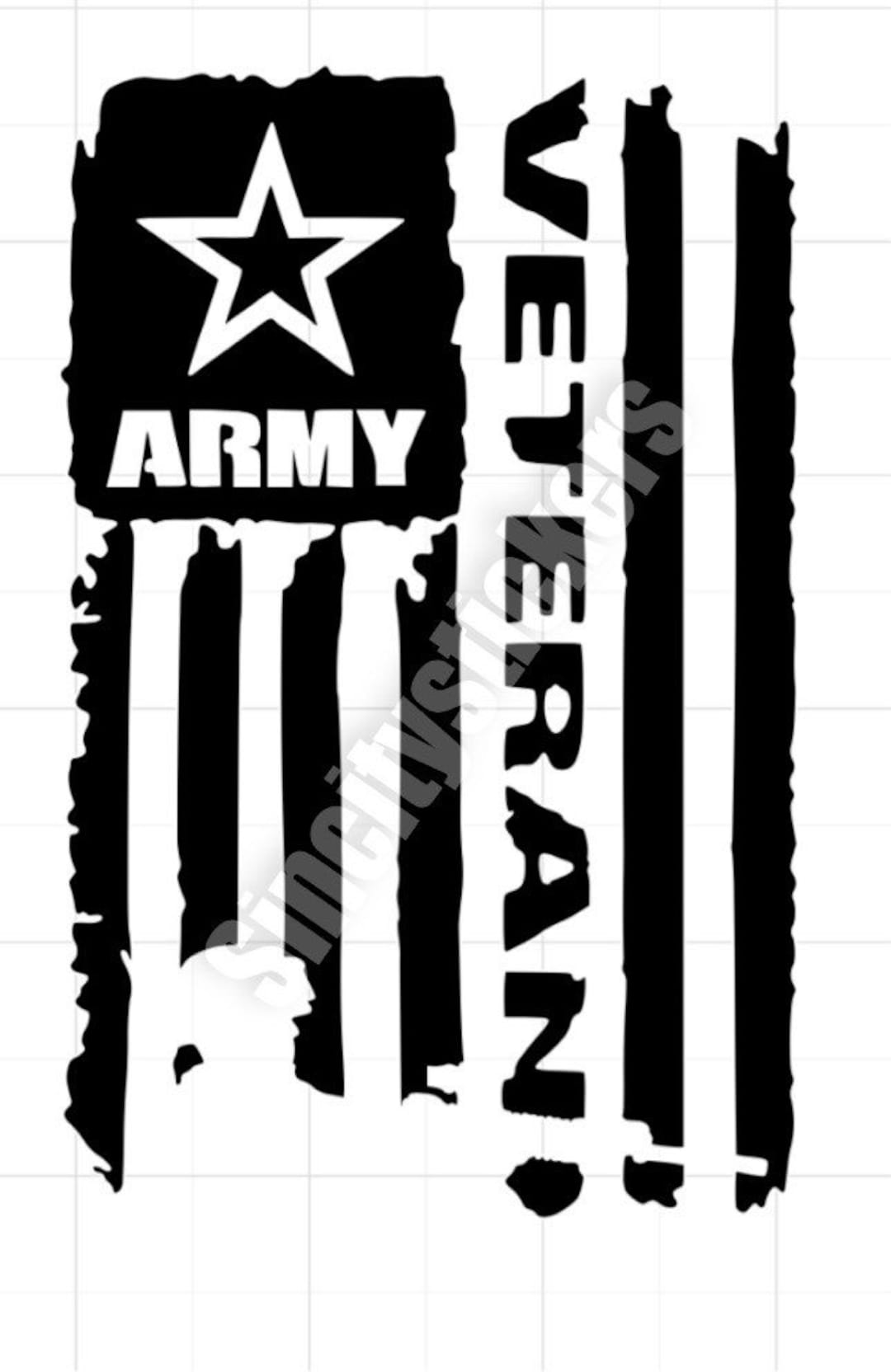 ARMY Veteran Window, Bumper Car Decal Sticker .. Buy 3 Get 1 Free - Etsy
