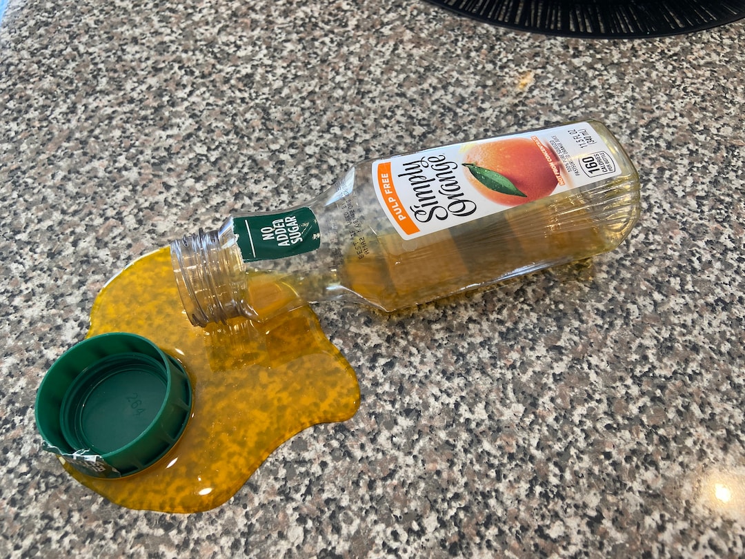 Fake Orange Juice Spill - Etsy