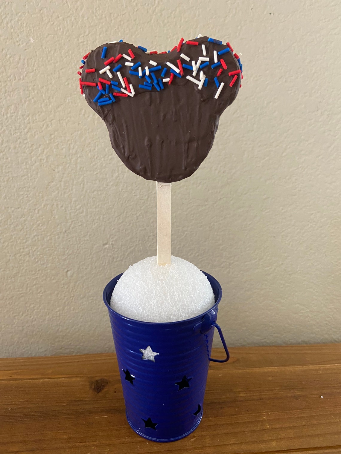 Faux Fake Mickey Mouse Patriotic Ice Cream Bar | Etsy