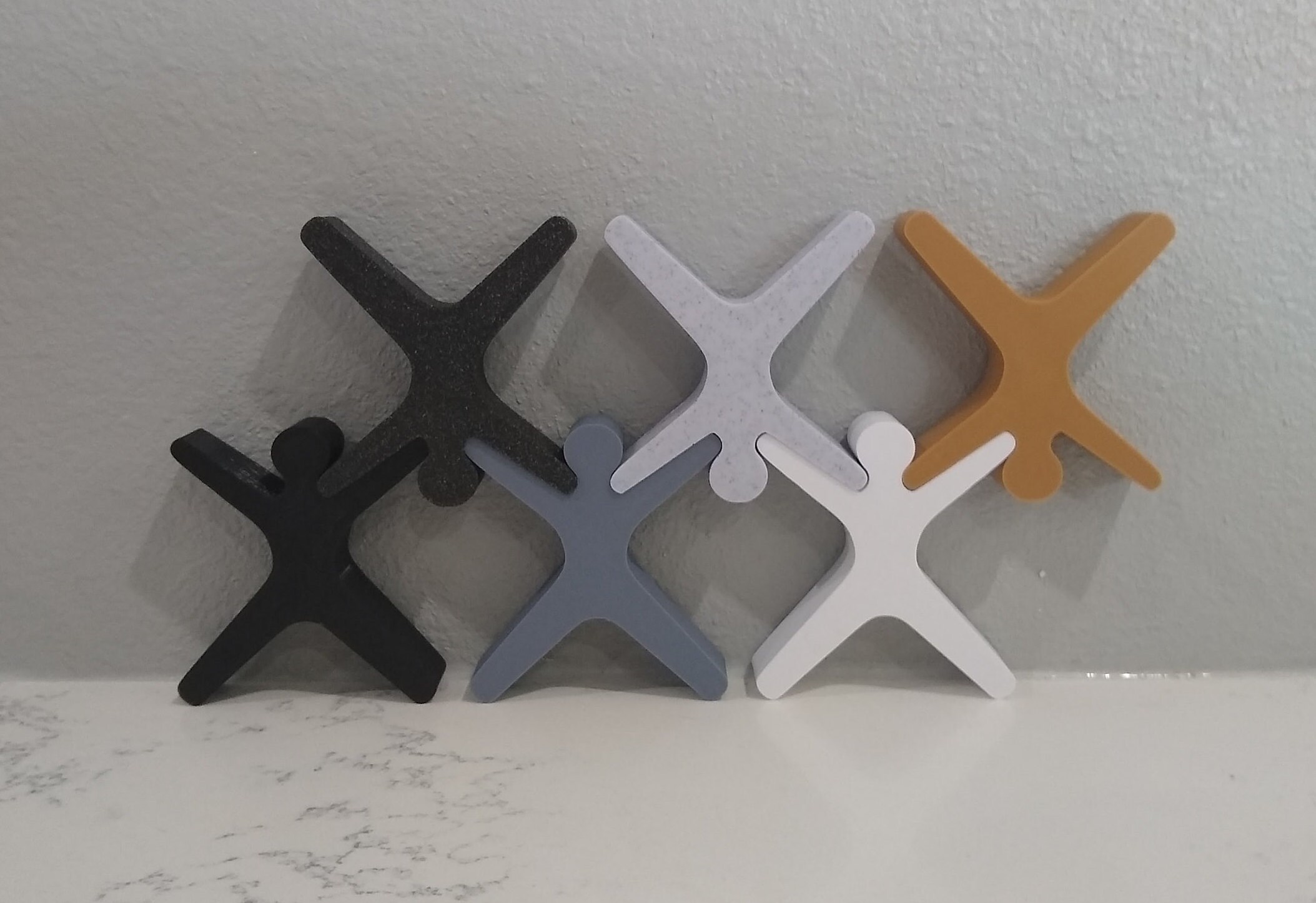 People Stacking Blocks / Montessori Toy / 6-12 Piece Set / 3D - Etsy