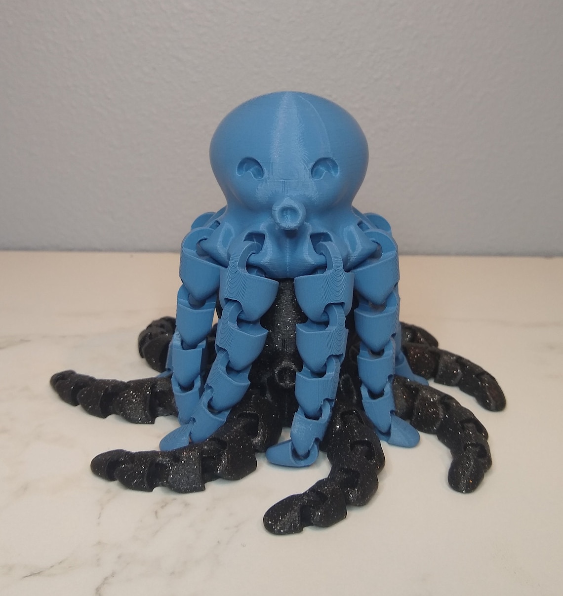 Flexible Octopus / Toy Action Figure / 3D Printed | Etsy