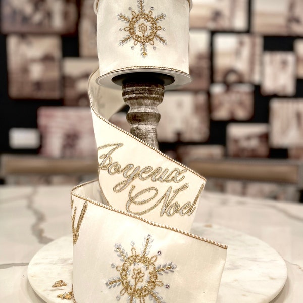 Embroidered Ribbon - Make Your Own Ribbon