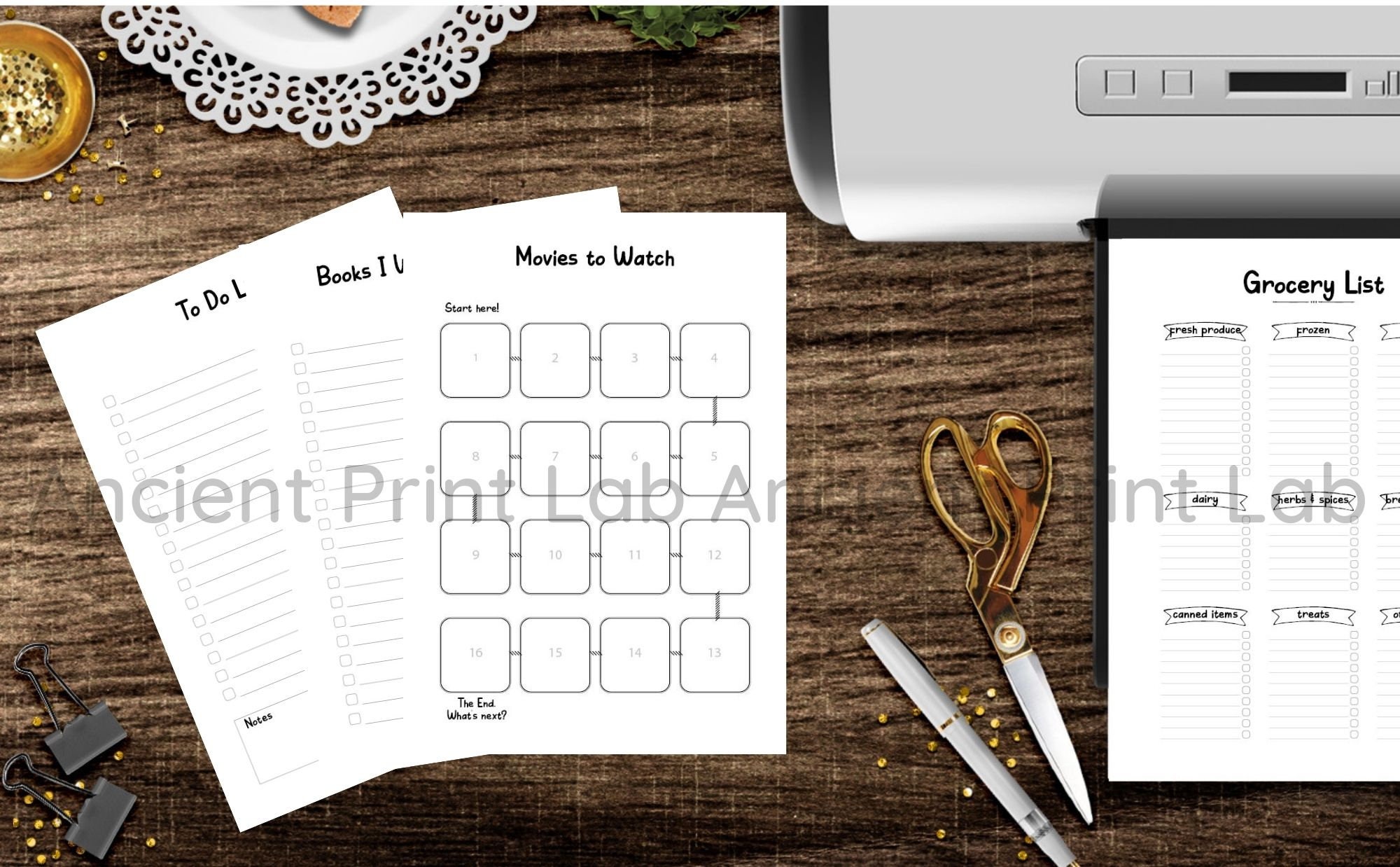 Printable Task Lists | Digital Task Lists - Etsy