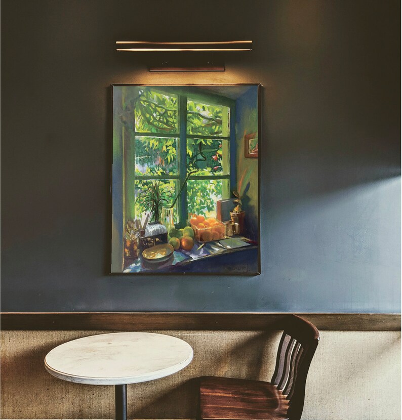 Still Life on the Window Oranges Sunlight Morning Digital Print ...