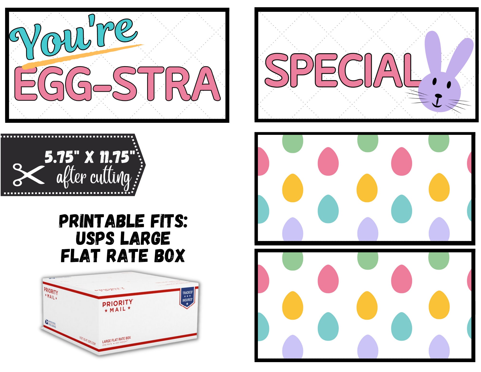 Easter Care Package / Instant Download / Printable / College / Box ...