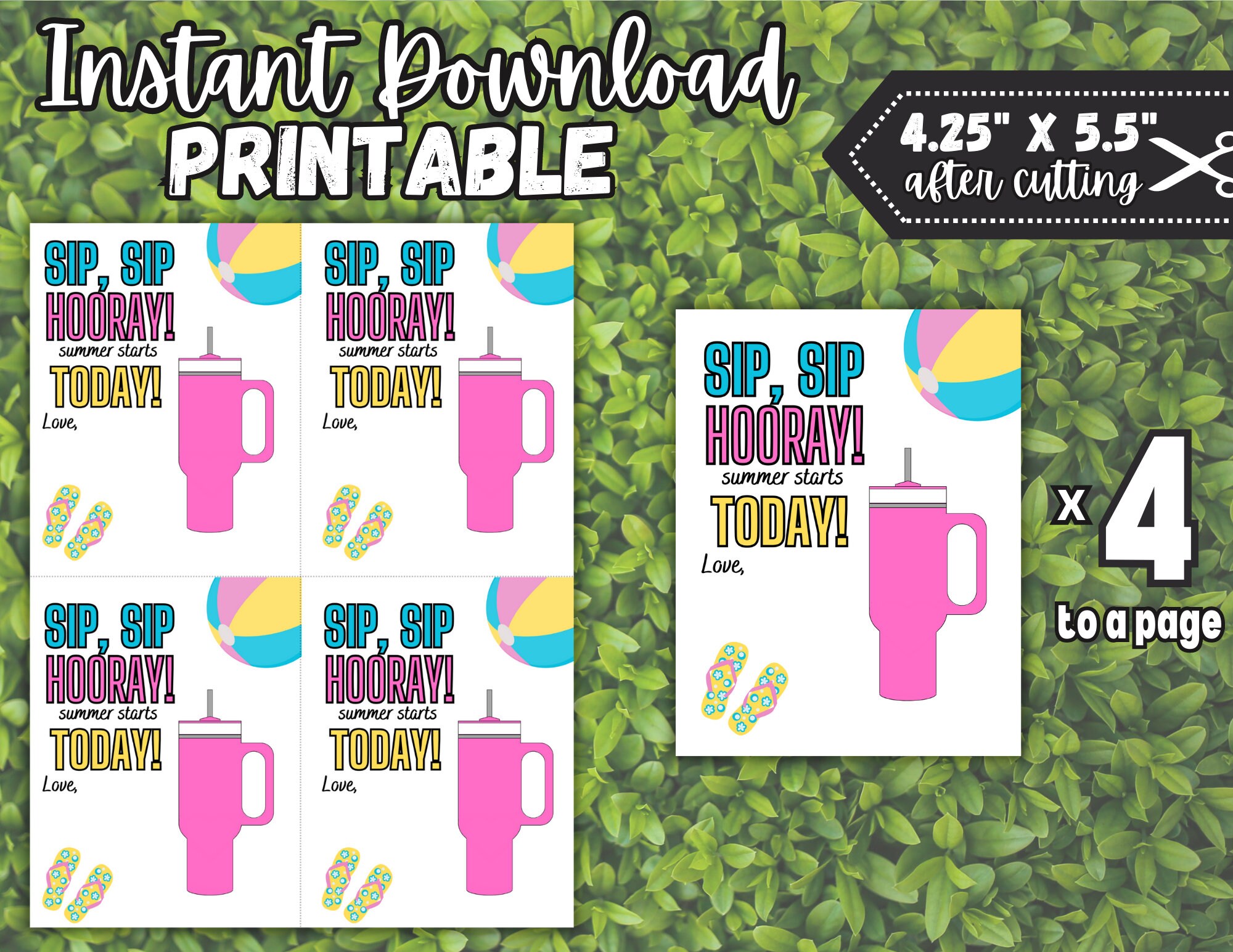 Teacher Stanley Cup Gift/ Gift Tag/teacher Favorite/stanley Cup Gift ...