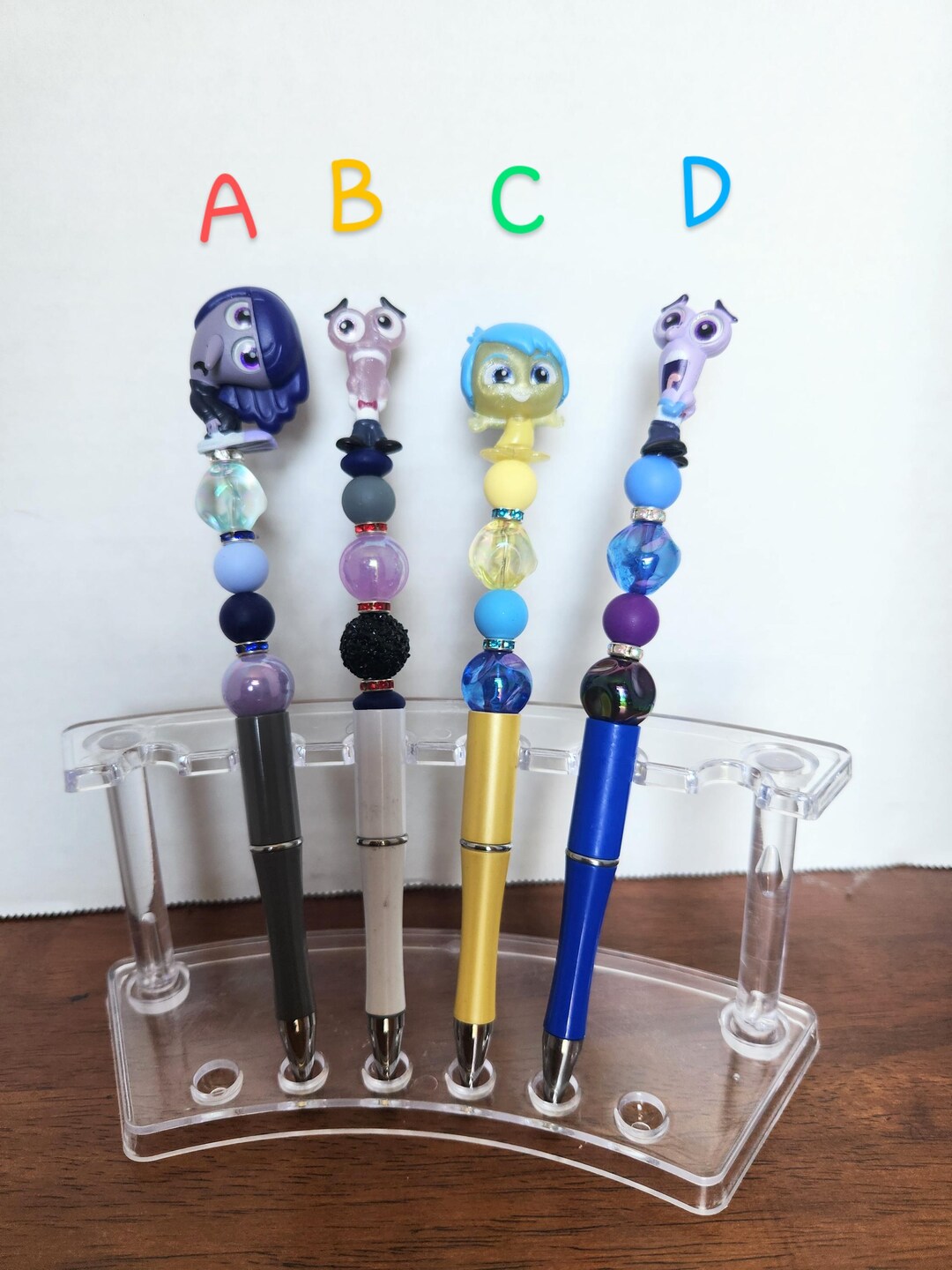 Beaded Character Pen- Inside Out Collection - Etsy
