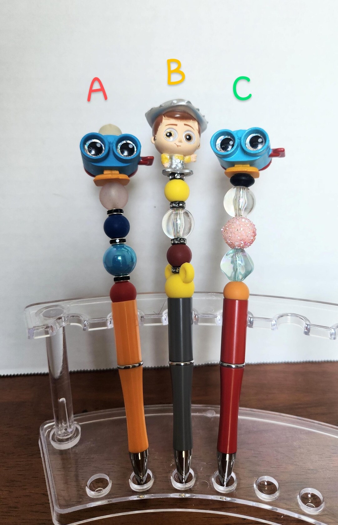 Beaded Character Pen- Toy Story Collection 2 - Etsy