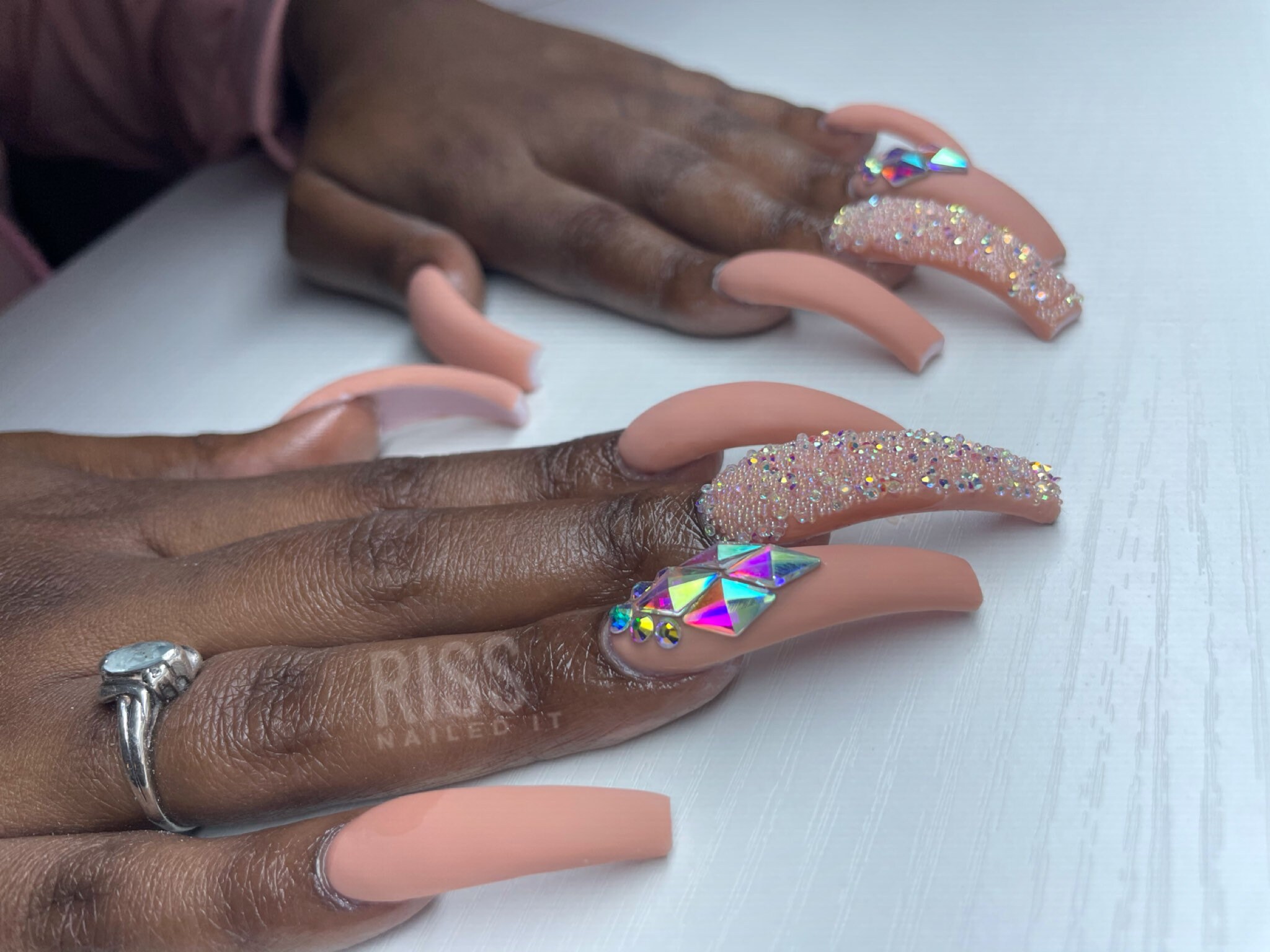 Semi Curve Coffin Nail Tips HIGH DEMAND - Etsy