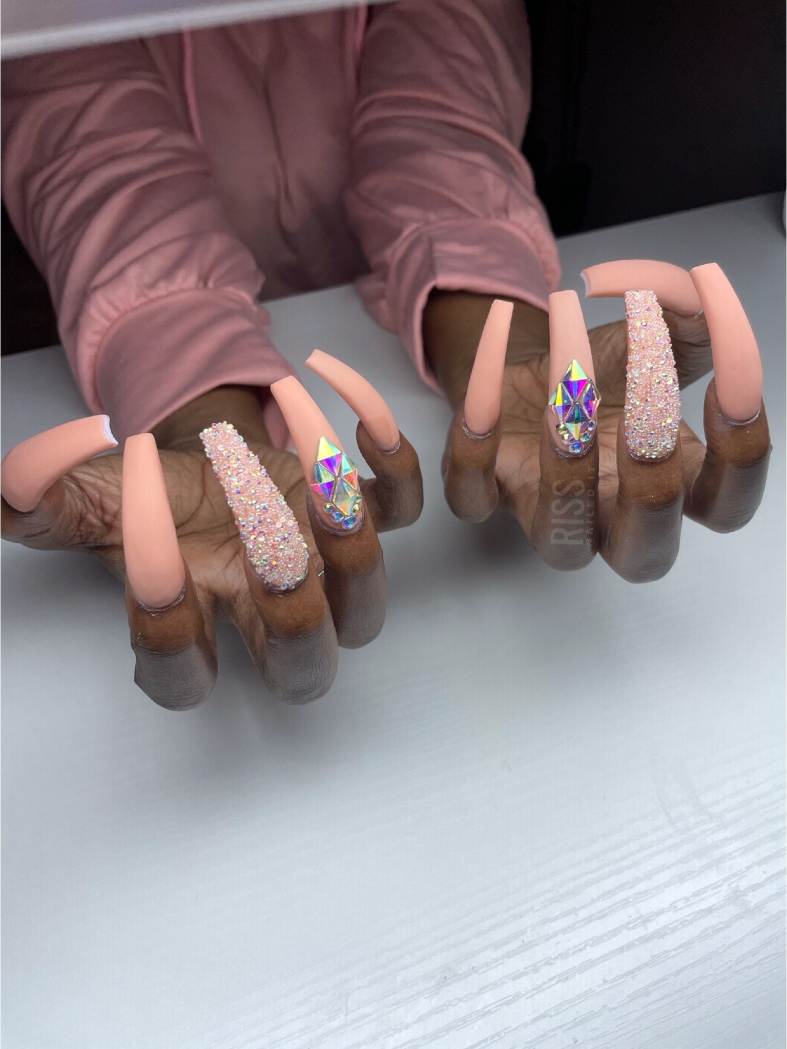 Semi Curve Coffin Nail Tips HIGH DEMAND - Etsy