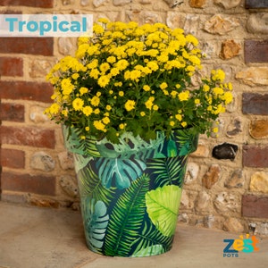 ZEST POTS Lightweight Pot Planter Modern Indoor/outdoor Lightweight ...