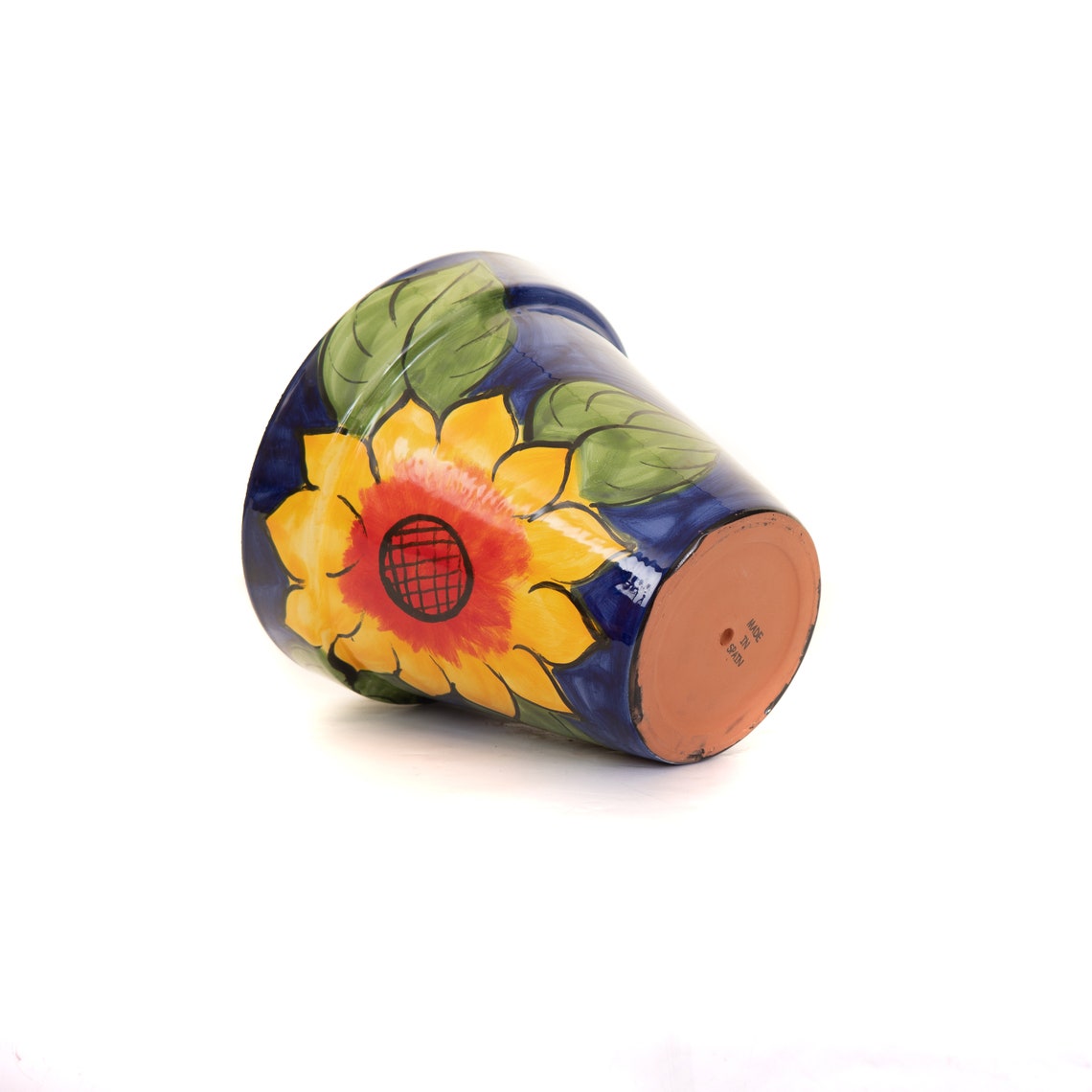 Sunshine Ceramica Sunflower Design Pot Planter for outdoor or | Etsy