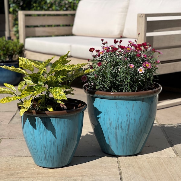 Flower Pots Outdoor - Etsy