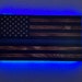 Rustic Wooden Thin Line Flag - Etsy