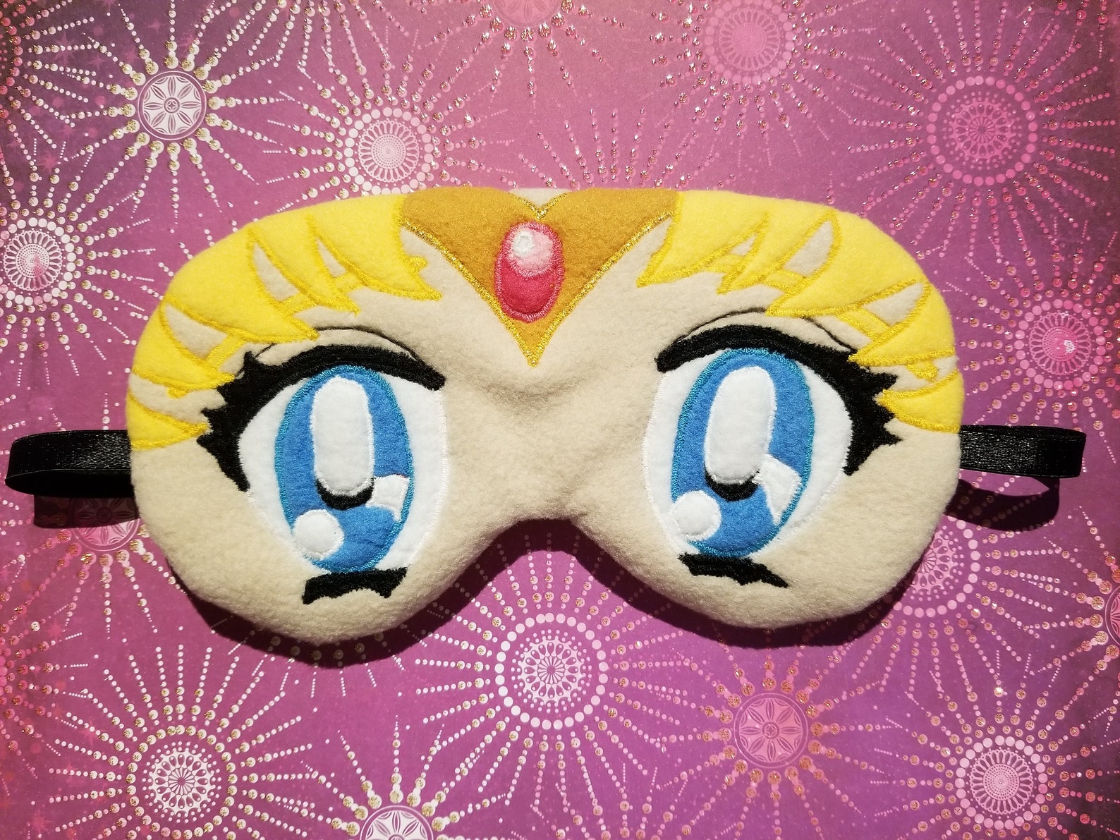 Anime Sleep Mask--cosplay, Anime, Cozy Fleece, Anti-pill, Light ...