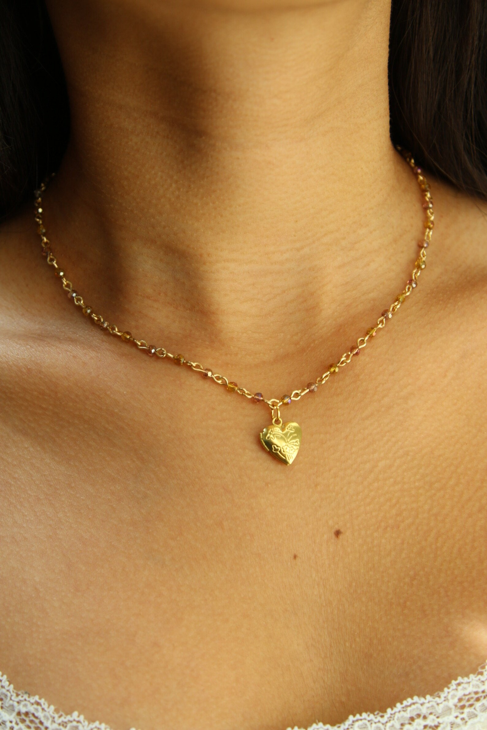 Lana Locket Necklaces - Etsy
