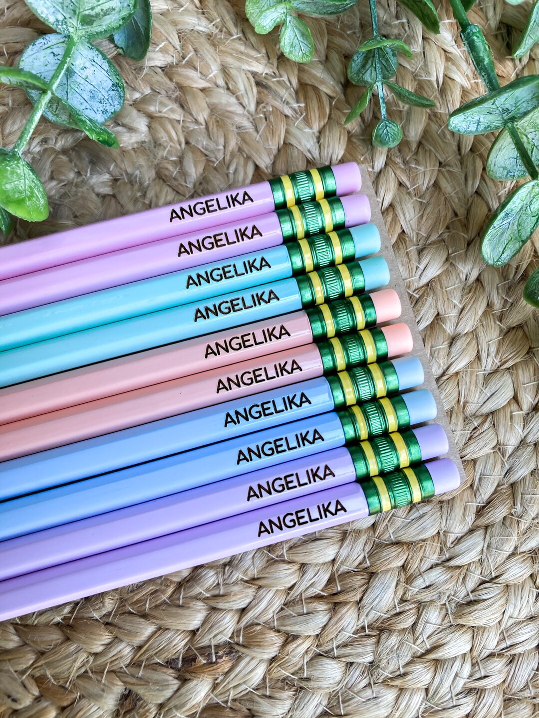 Custom Engraved Pencils for Back to School, Ticonderoga Pencils ...