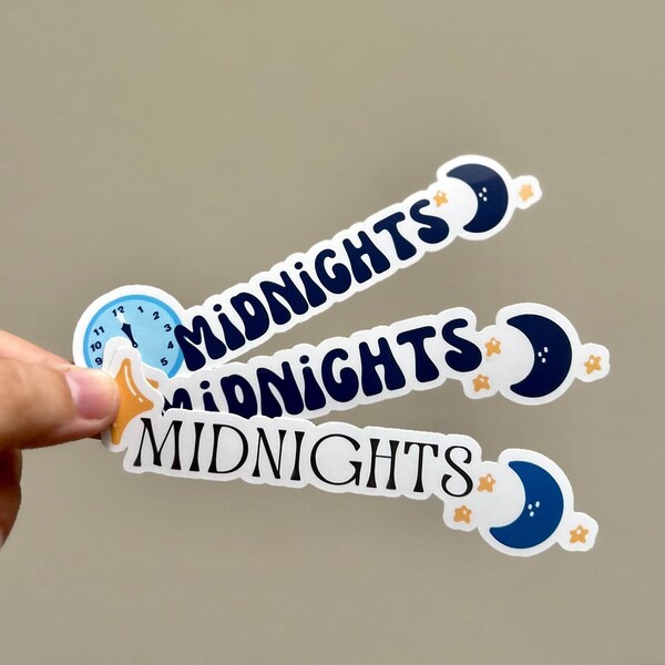 Midnights Taylor Clock - Etsy