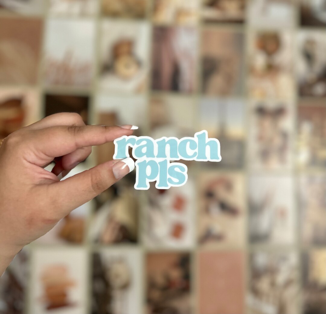 Ranch Pls Sticker Ranch Dressing Sticker Ranch Themed - Etsy