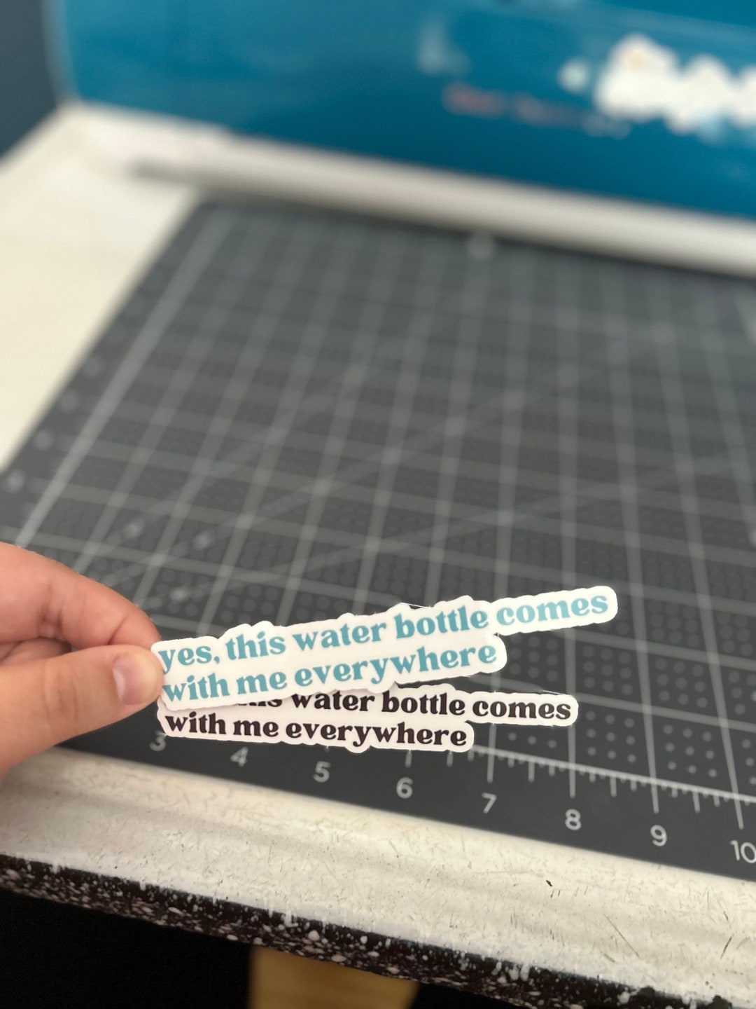 This Water Bottles Comes With Me Everywhere Sticker | Water Bottle ...
