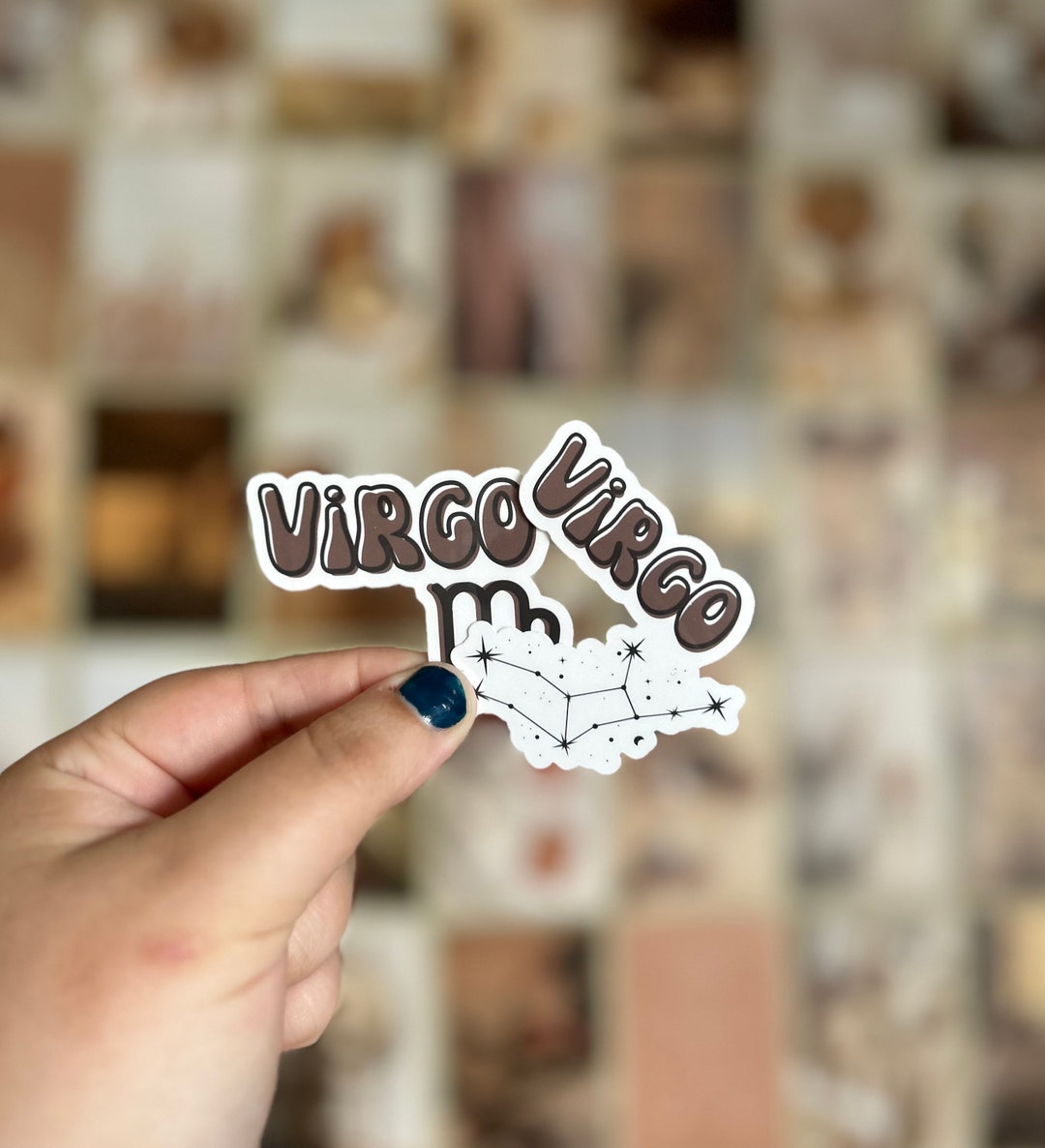 Virgo Sticker | Virgo Star Sign Sticker | Virgo Laptop Sticker | Virgo ...