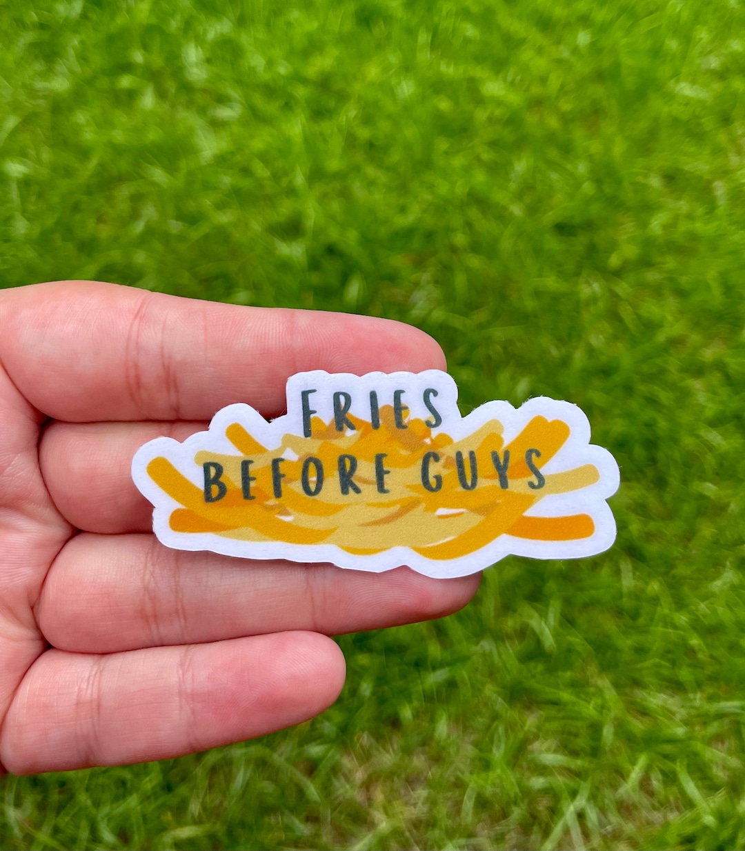 Fries Before Guys Sticker | Fries Before Guys | Fries Before Guys Merch ...