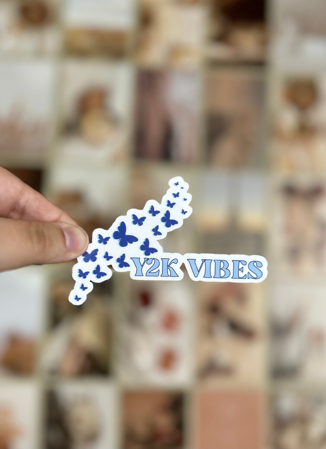 Y2k Sticker | Y2k Vibes Sticker | Butterfly Sticker | Butterfly Y2k ...