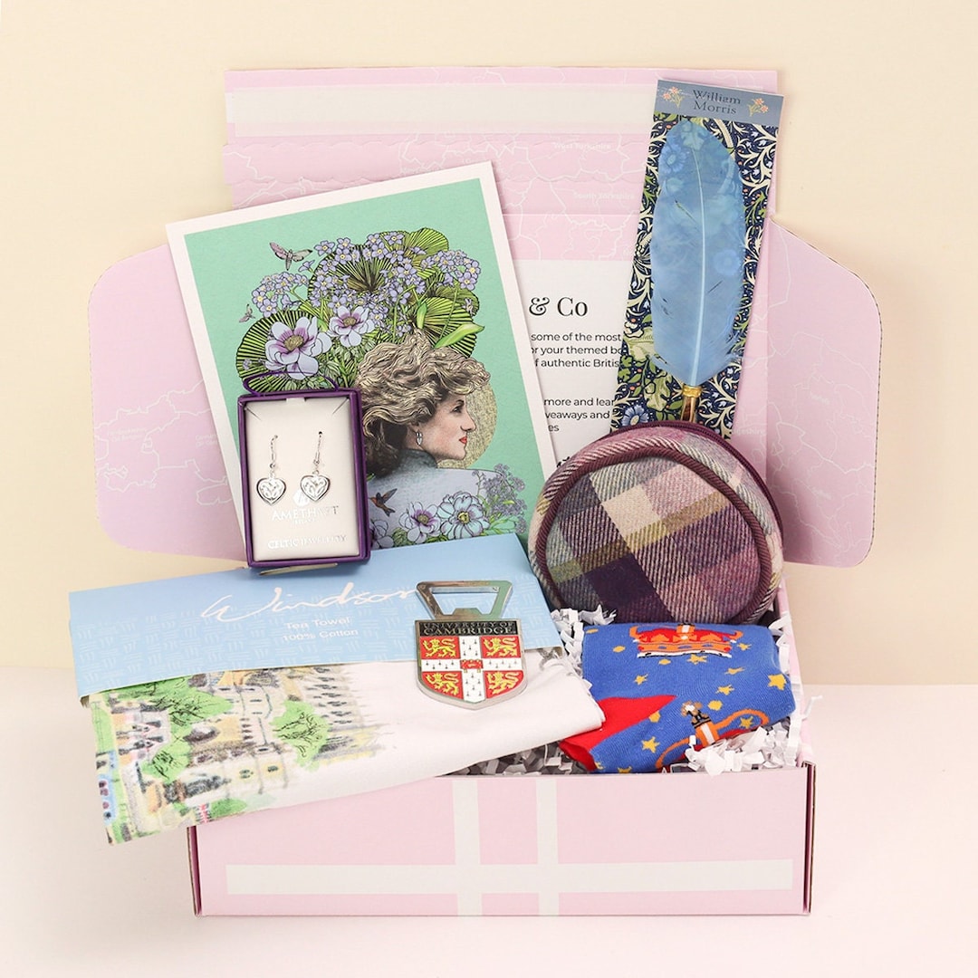 Small Quaintly Mystery Box British Gifts - Etsy