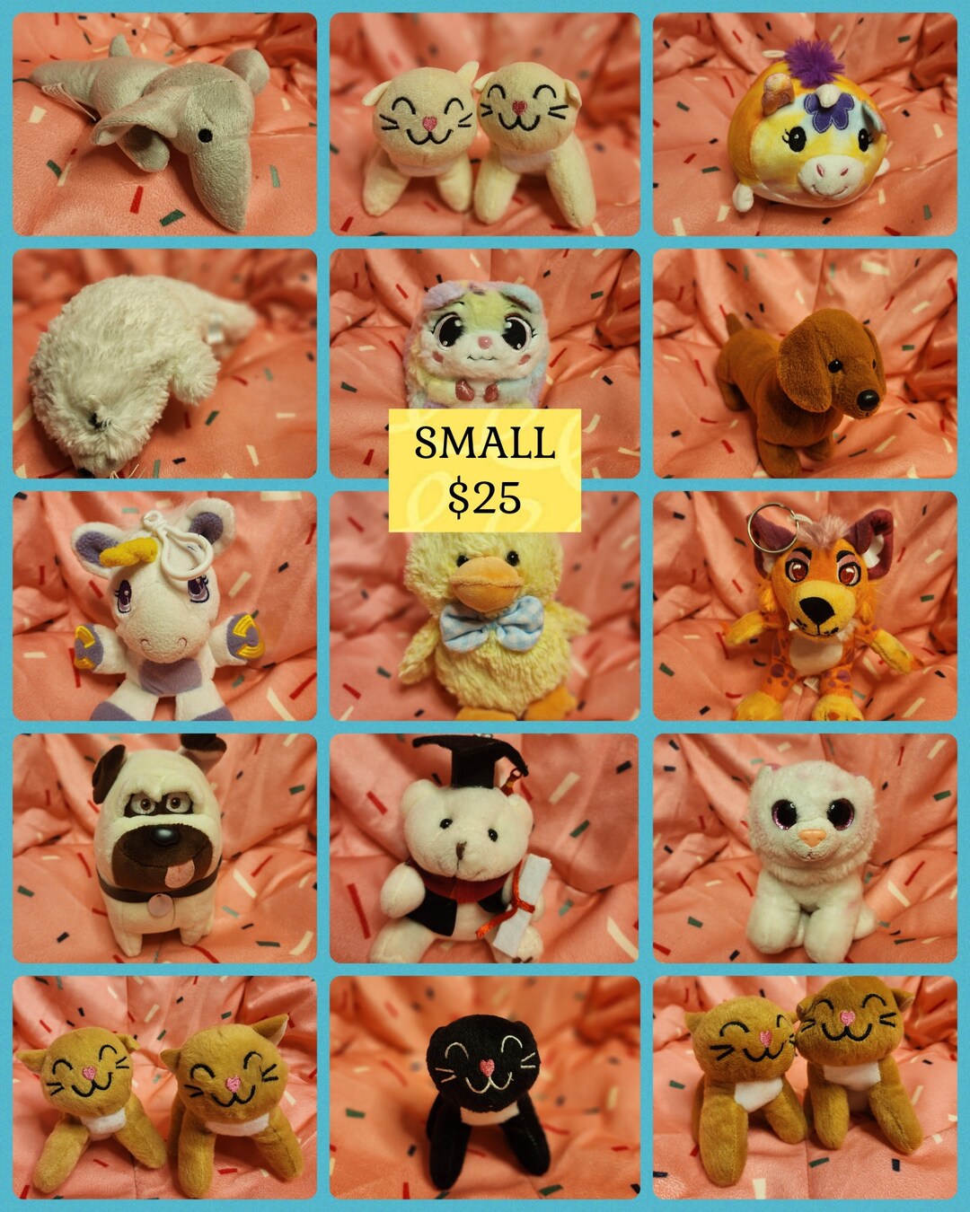 Custom Clay Face Plush, Clay Face Plush, Clay Face Bear, Clay Face ...