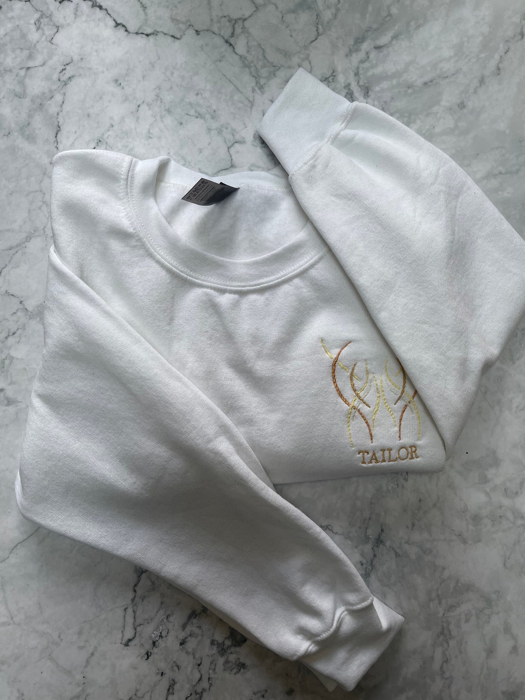 Tailor Kefta Inspired Embroidered Sweatshirt - Etsy