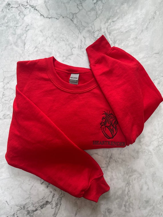 Heartrender Kefta Inspired Embroidered Sweatshirt - Etsy UK