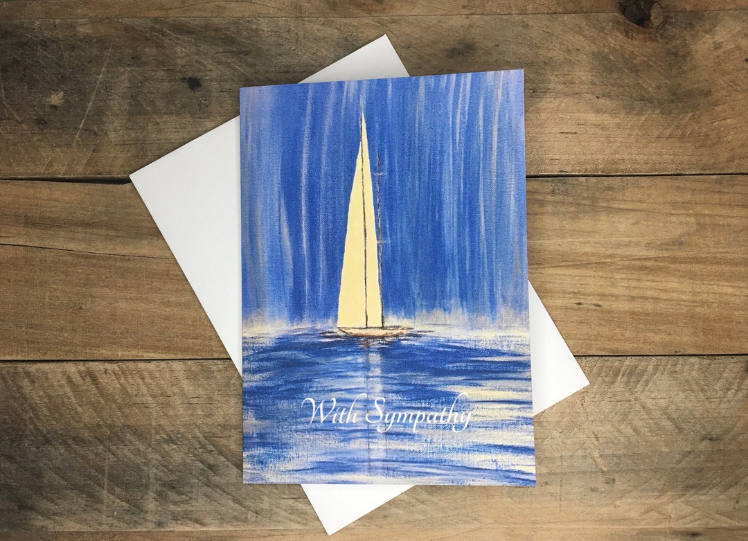 Sympathy Card With Bible Verse, 5x7, Religious Condolence Card, Wishing ...