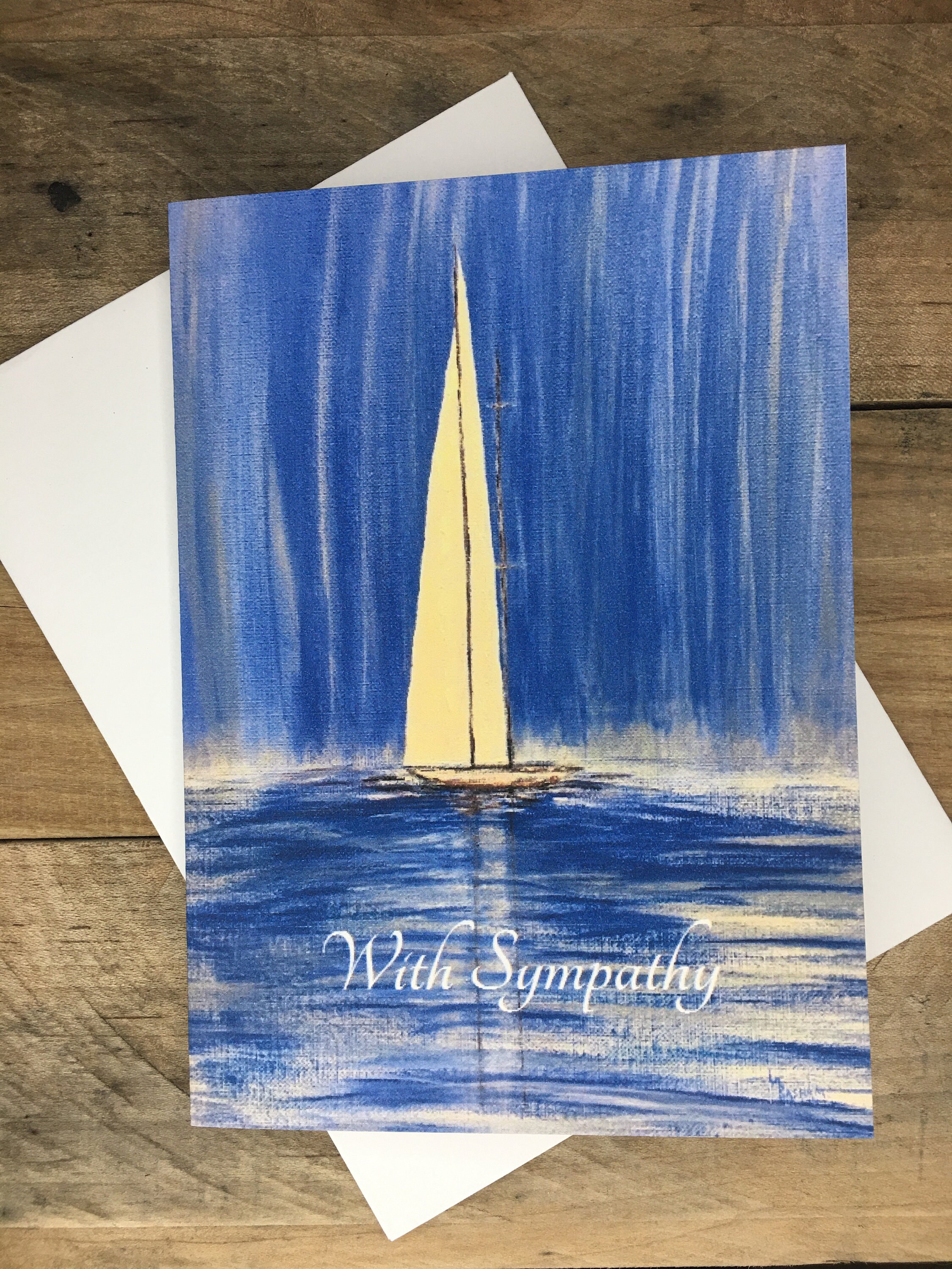 Sympathy Card With Bible Verse, 5x7, Religious Condolence Card, Wishing ...