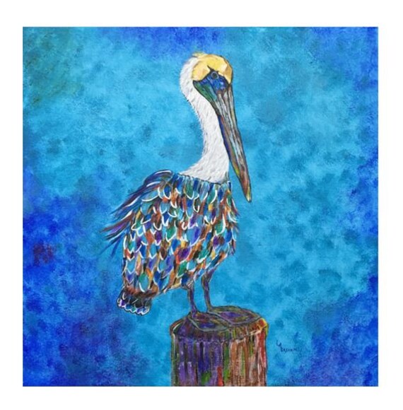 Pelican Note Card Set Blank Inside With Envelopes Religious | Etsy