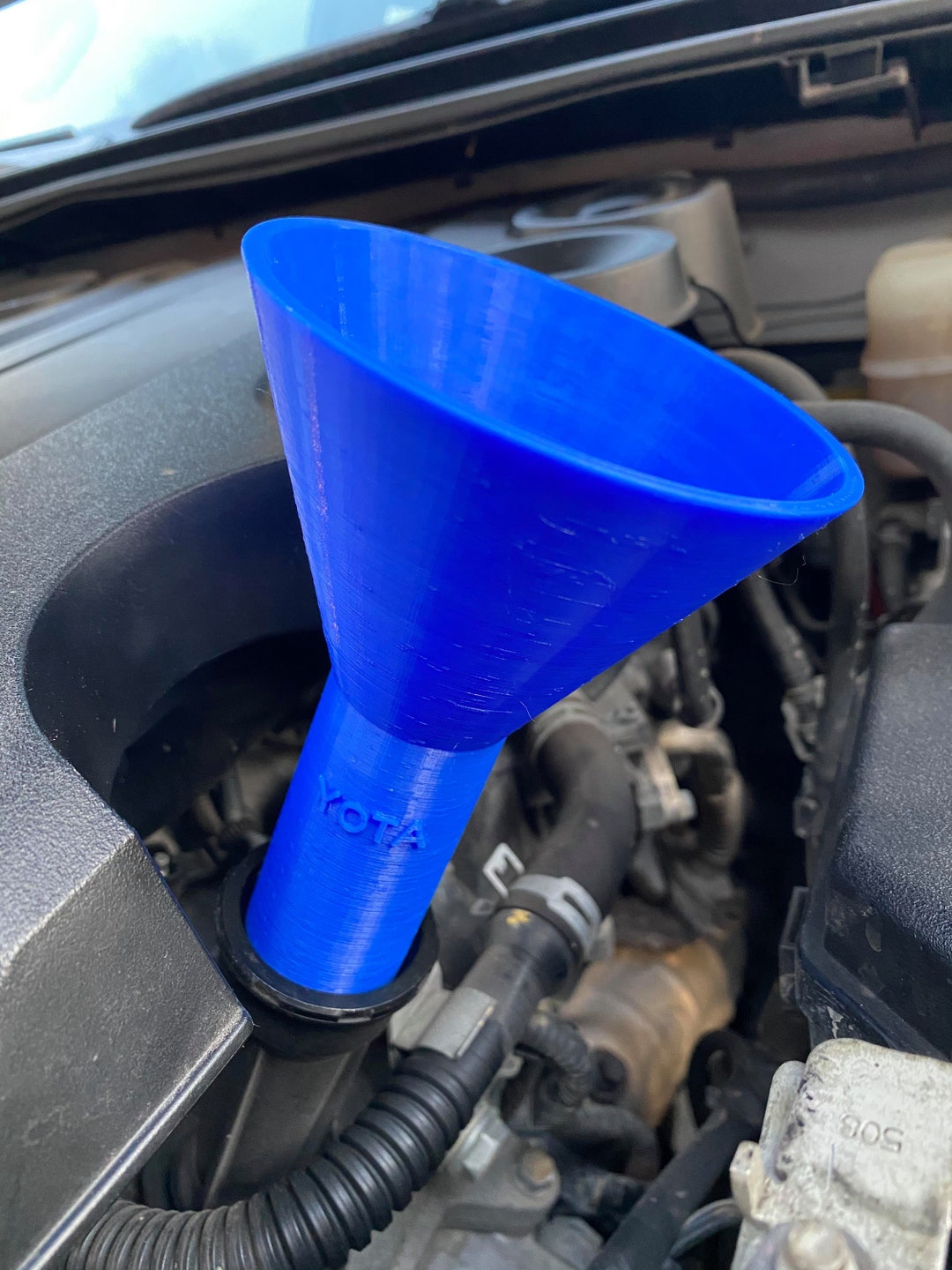 3D Printed Toyota Threaded Oil Fill Funnel "yota" - Etsy
