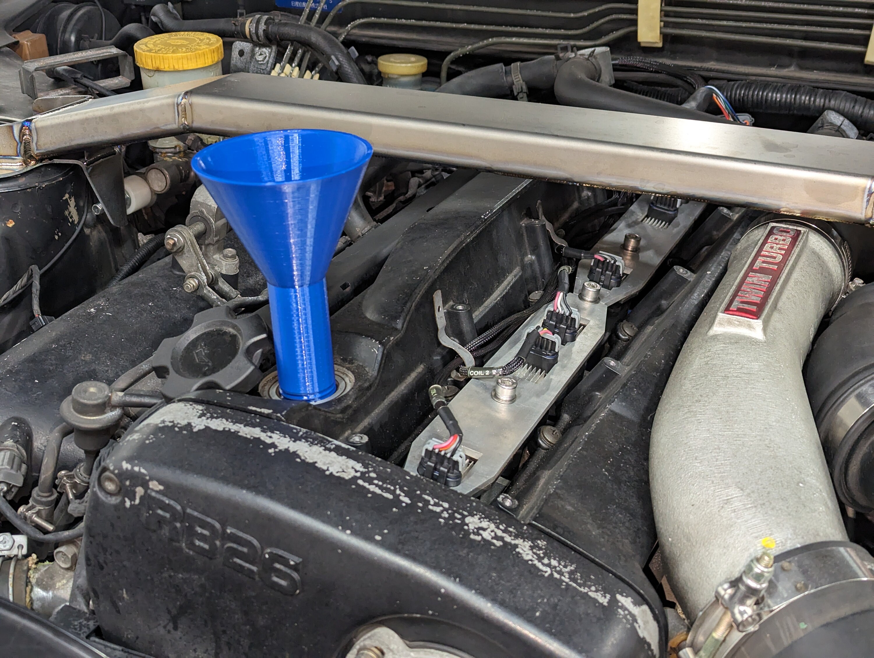 Nissan Threaded Oil Fill Funnel - Etsy