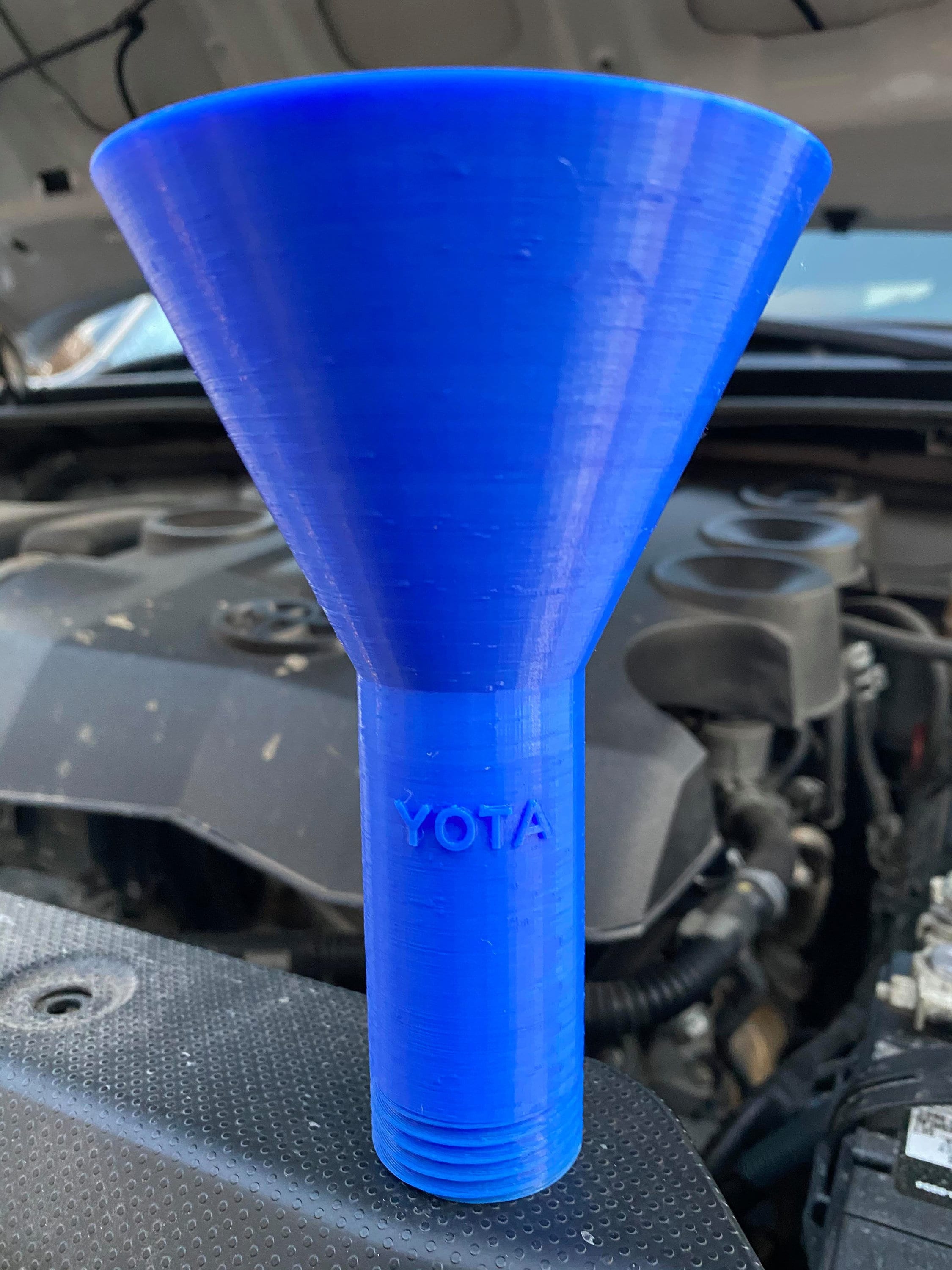 3D Printed Toyota Threaded Oil Fill Funnel "yota" - Etsy