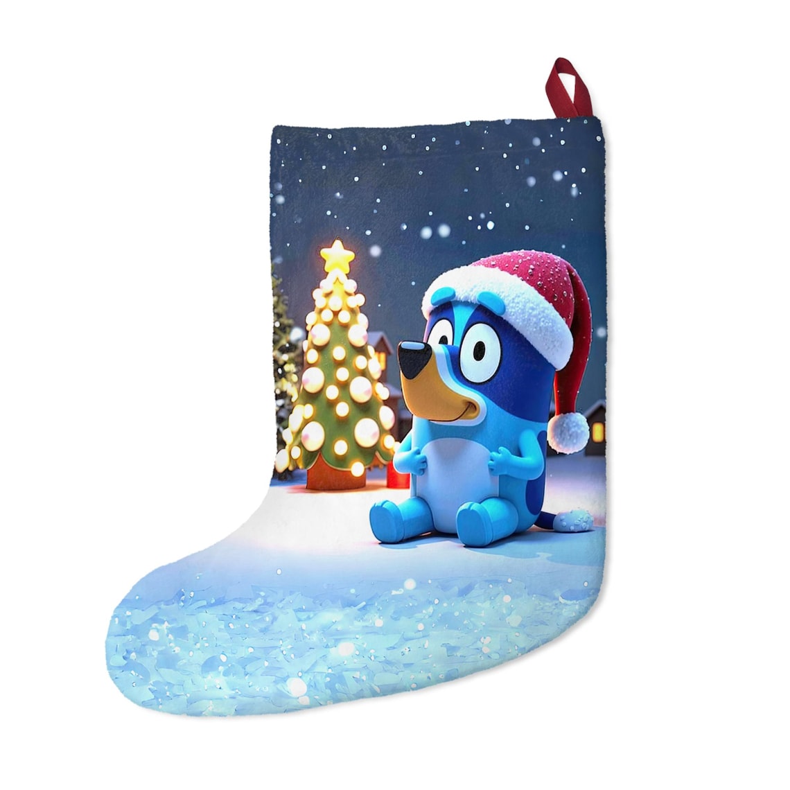Bluey Christmas Stocking - Etsy