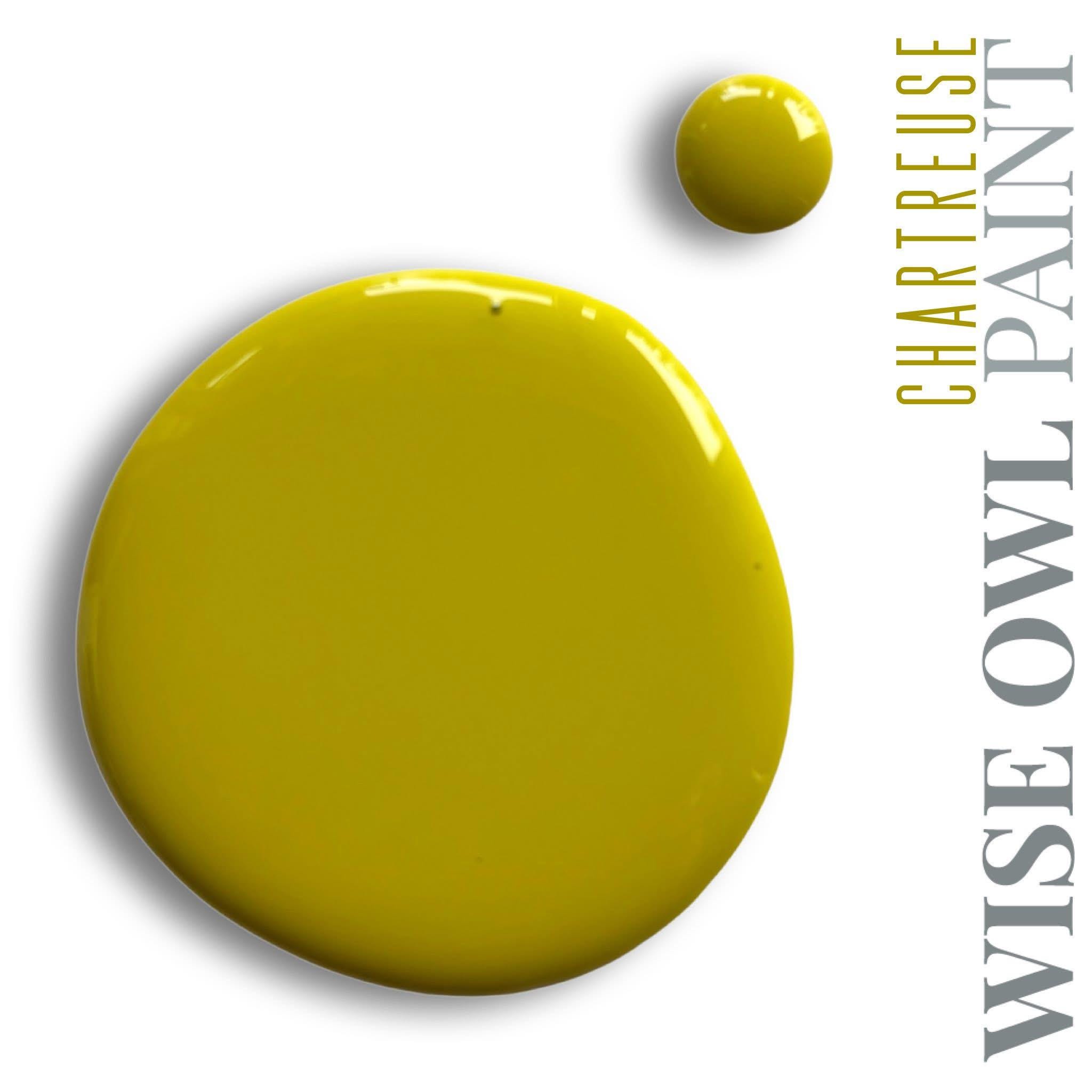 NEW - Chartreuse -one Hour Enamel Wise Owl Paint Perfect for Cabinets ...