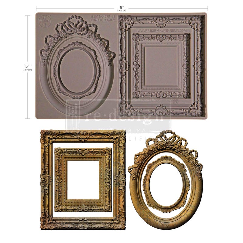 Picture Frame Mold for Clay - Etsy