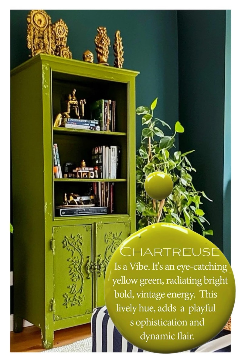 NEW - Chartreuse -one Hour Enamel Wise Owl Paint Perfect for Cabinets ...