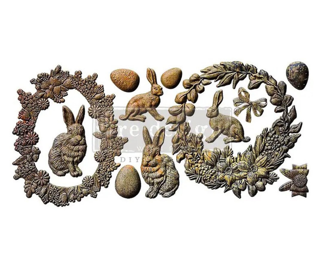 NEW - Easter Wreath Mould by Redesign With Prima, *food Safe*, Resin ...