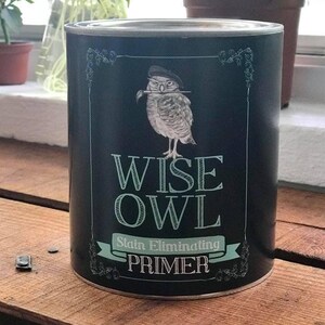 Stain Eliminating Primer by Wise Owl - Clear, White, Gray and Dark Gray ...