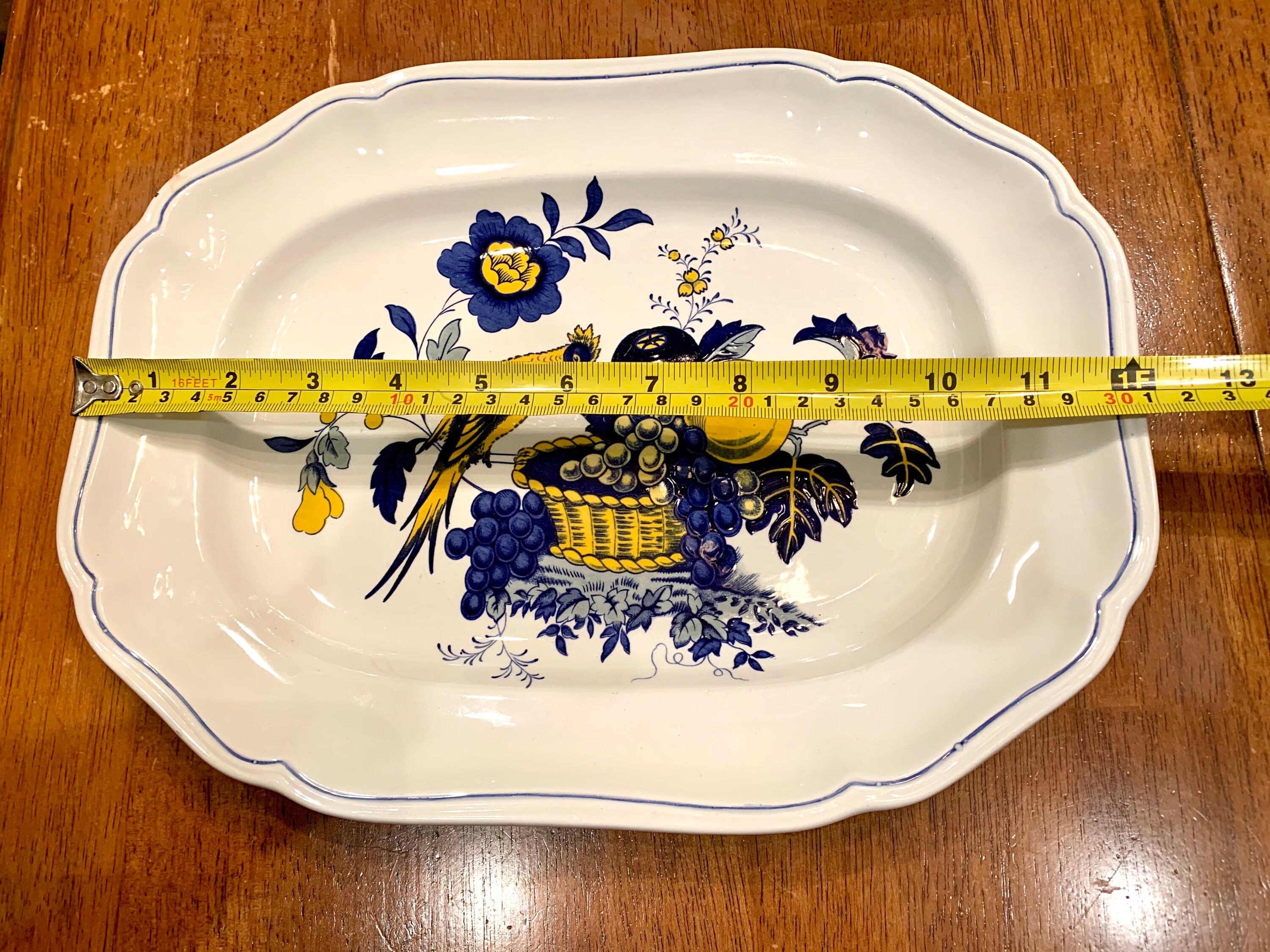 Spode Blue Bird Platters 12-1/4 Set of 2 - Etsy