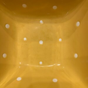 Temptations Ovenware Yellow Polka Dot 5 Piece Bakeware Casserole Dish ...